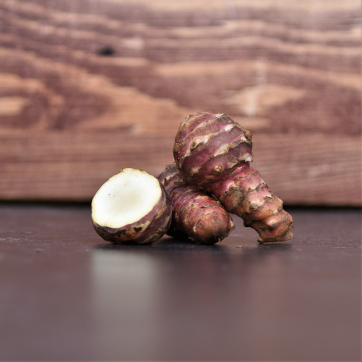 Biologische rode aardpeer - 10 knollen