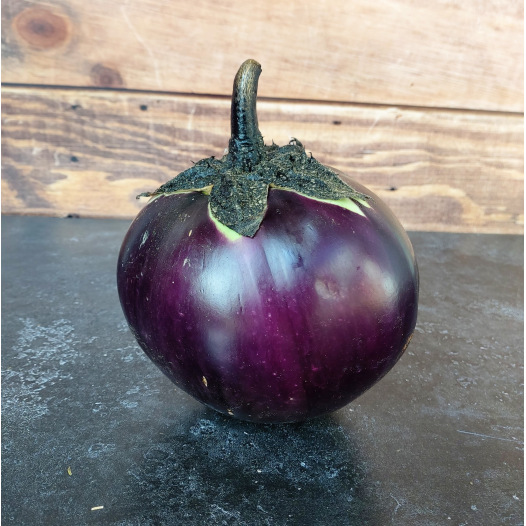 Graines bio d'Aubergine Ronde de Valence